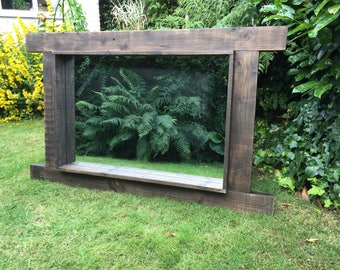 Farmhouse mirror | Etsy