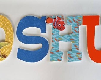 Finding nemo letters | Etsy