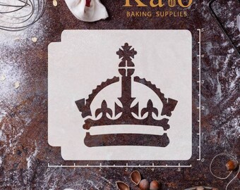 Crown stencil | Etsy