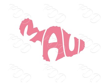 Maui svg | Etsy