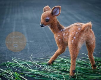 Realistic animal toy | Etsy