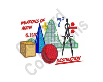 Math embroidery | Etsy