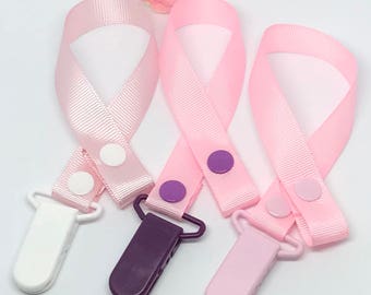 Pink pacifier | Etsy