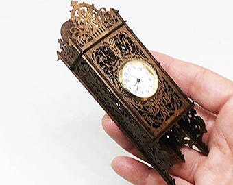 Miniature clock | Etsy