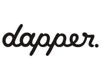 Dapper sticker | Etsy
