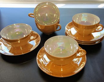 Lusterware tea | Etsy