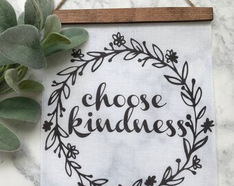 Choose kindness | Etsy