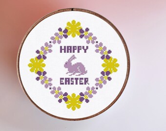 Easter cross stitch | Etsy