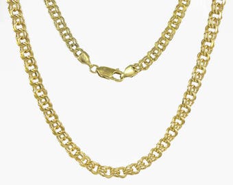 Heavy gold chain | Etsy