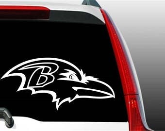 Raven decal | Etsy