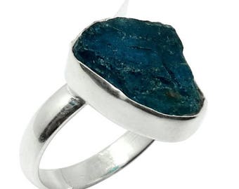 Rough gemstone ring | Etsy