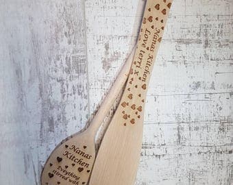 Personalised Magic Mixing Spoon Birthday Gift Baking Tool