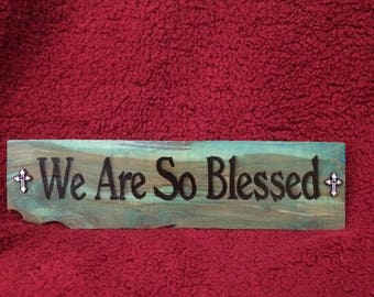 We are so blessed | Etsy