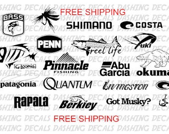 Funny fishing decal | Etsy