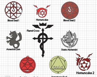 Fullmetal alchemist | Etsy