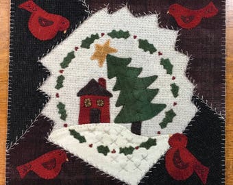 Wool applique | Etsy