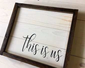 This is us sign | Etsy