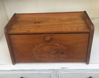 Vintage bread box | Etsy
