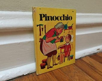 Pinocchio book | Etsy