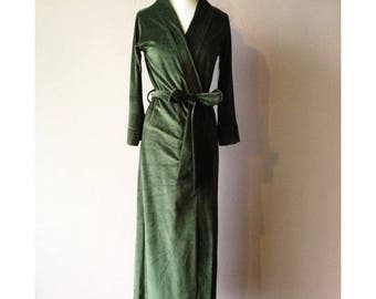 Velour robe | Etsy