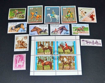 Horse stamps | Etsy