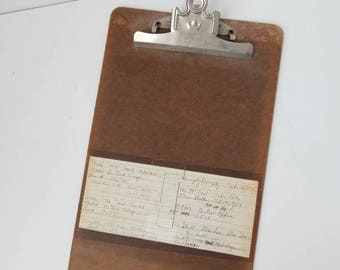 Vintage clipboard | Etsy