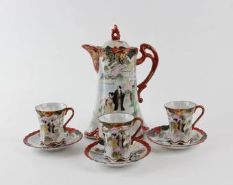 Japanese tea set | Etsy