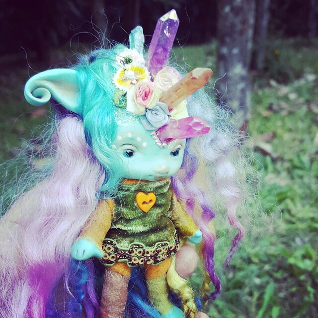 a forest of faes by throughthemagicdoor on Etsy