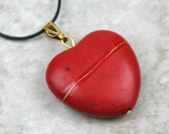 Kintsugi heart | Etsy