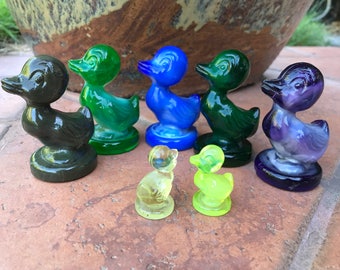 Glass duck | Etsy