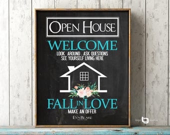 Open House Welcome Sign Printable