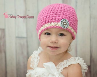 CROCHET PATTERN Spring Fling Beanie Quick and Easy All