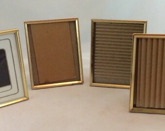 Gold picture frames | Etsy