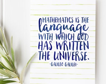 Math decor | Etsy