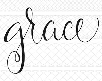 Script handwritten | Etsy