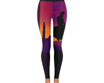 Wolf leggings | Etsy