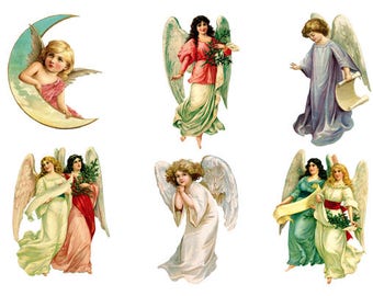 Angel clipart | Etsy