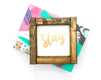 Rose gold sign | Etsy