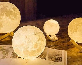 Moon lamp | Etsy