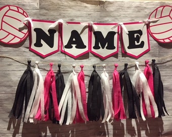 Volleyball banner | Etsy