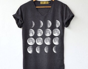 Moon shirt | Etsy