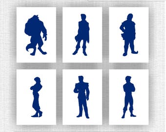Prince silhouette | Etsy