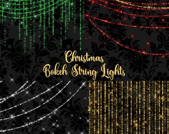 Bokeh string lights | Etsy