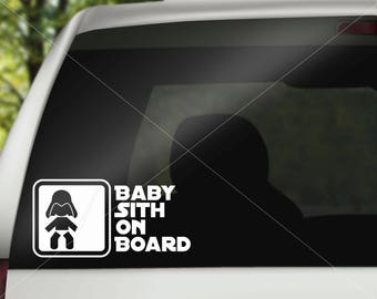 Sith decal | Etsy
