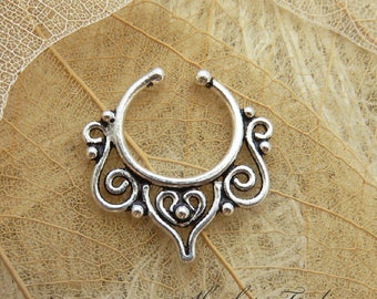 Fake septum ring | Etsy