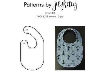 Bib pattern | Etsy