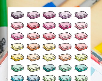 Suitcase stickers | Etsy