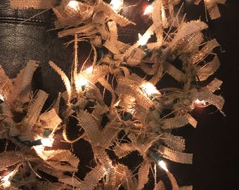 Burlap garland | Etsy