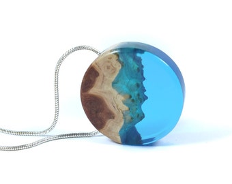 Resin pendant | Etsy