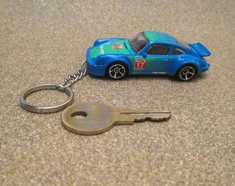 Porsche keychain | Etsy